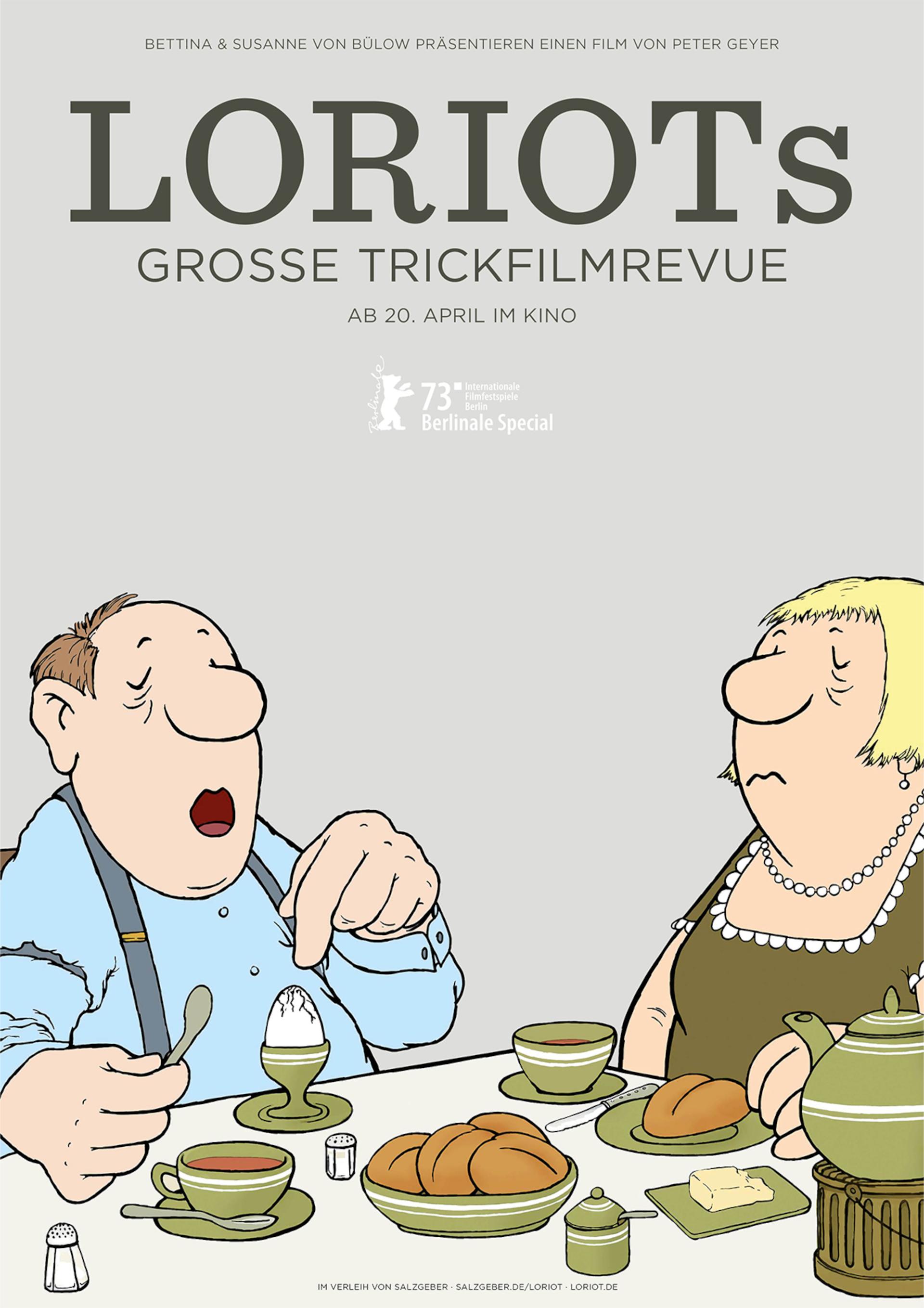 Loriots große Trickfilmrevue München - Spielzeiten, Trailer, Tickets