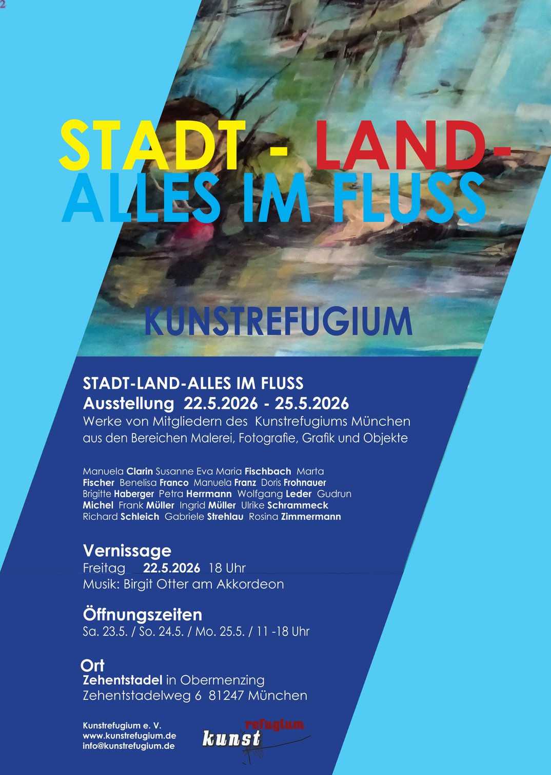 Stadt - Land - Alles im Fluss in München - Termine 2026